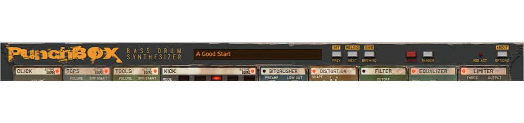 D16 Group「PunchBOX」レビューと使い方やセール情報！キック特化のバスドラムシンセサイザー音源 | DTMer.info