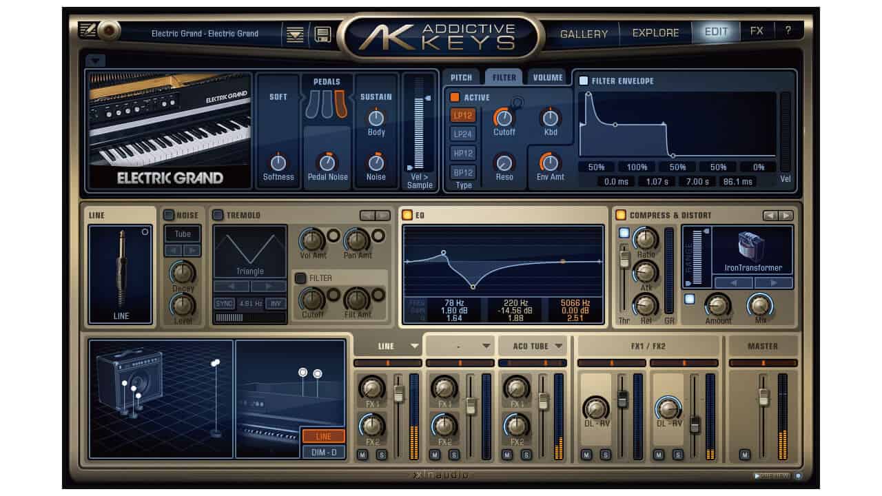 ピアノ音源XLN Audio「Addictive Keys」レビューと使い方！Modern Upright/Studio Grand ...