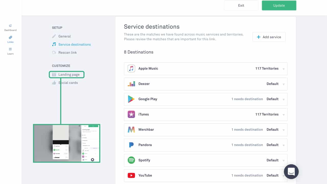 音楽マーケティングのためのリンク作成サービス「Linkfire」とは？無料での使い方も解説 | DTMer.info