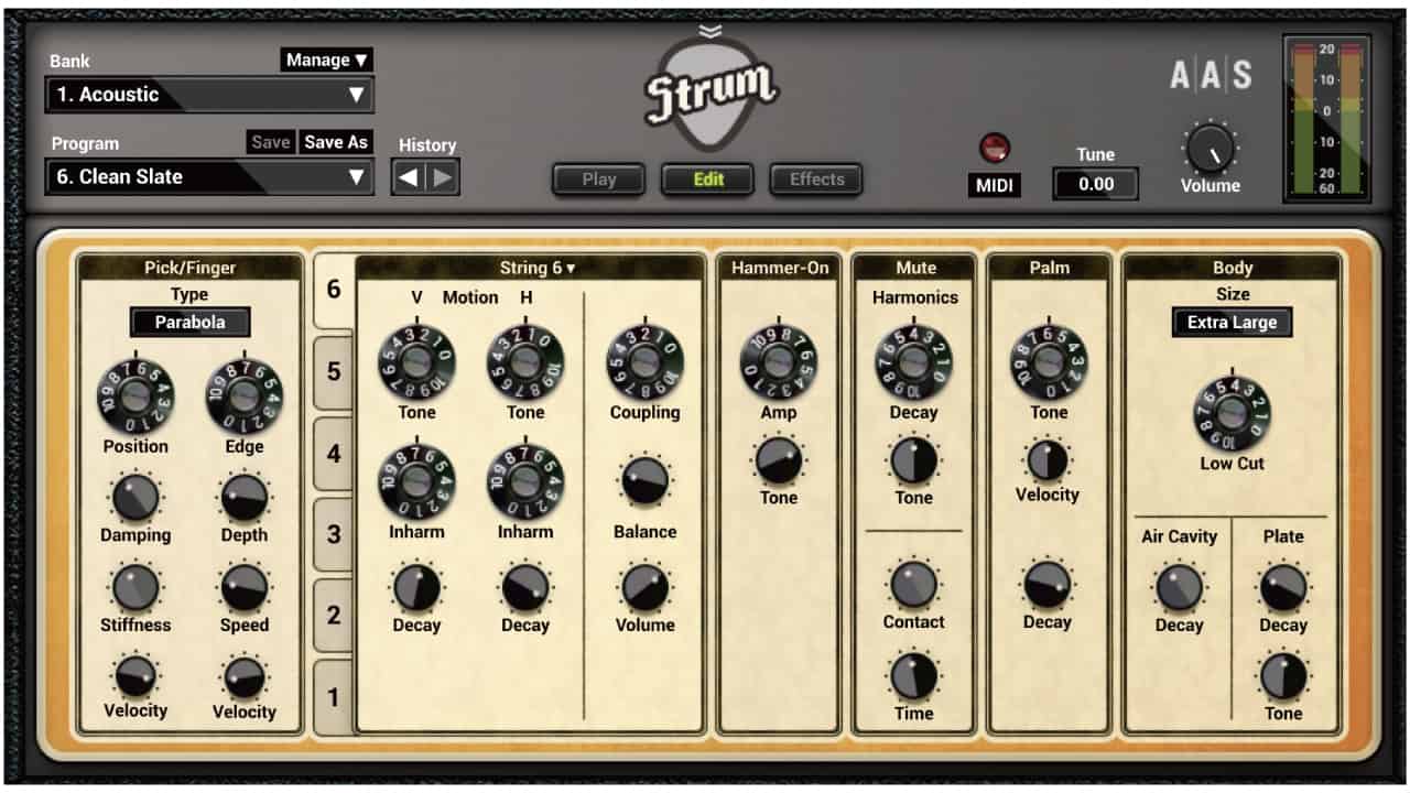 AAS(Applied Acoustics Systems)「Strum GS-2」のレビューと使い方やセール情報！物理モデリングギター音源の ...