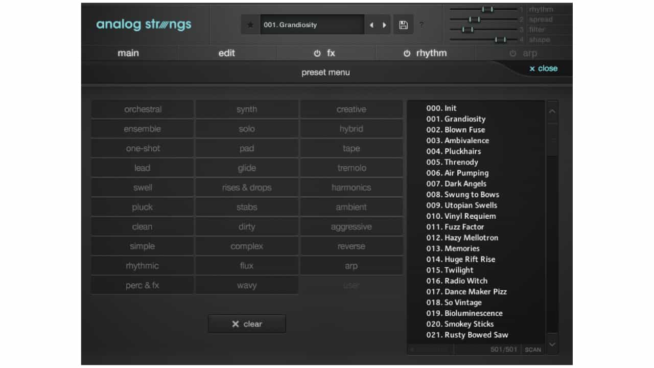 Output「Analog Strings」レビューと使い方やセール情報！ストリングスとファットなシンセなどあらゆるサウンドを融合する音源 | DTMer.info
